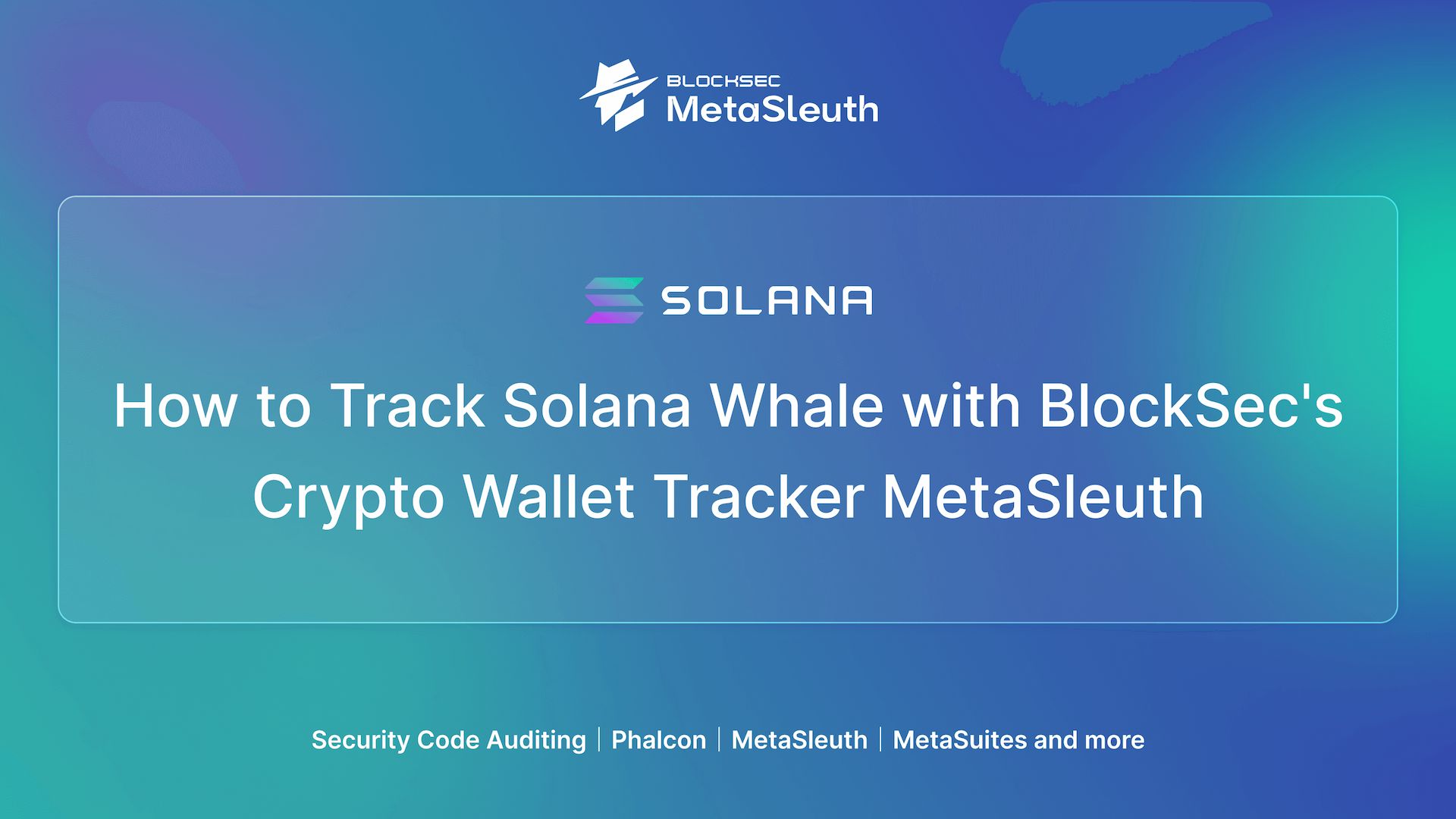 Solana-Wal-Tracking mit BlockSecs Krypto-Wallet-Tracker MetaSleuth ...